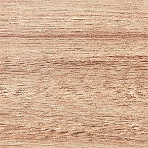 Coral Flower Landisl Desk,Simple and Modern Design,with Four Open Shelves for Books, Office Supplies or Accessories Within Easy Reach，Light Oak