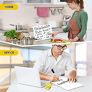 Small Dry Erase Boards, Classroom White Boards for Kids 9" x12”, Personal Mini Whiteboards for Home School Teaching Supplies, School Supplies Lapboards, 32 Whiteboard Erasers & 32 Markers Included