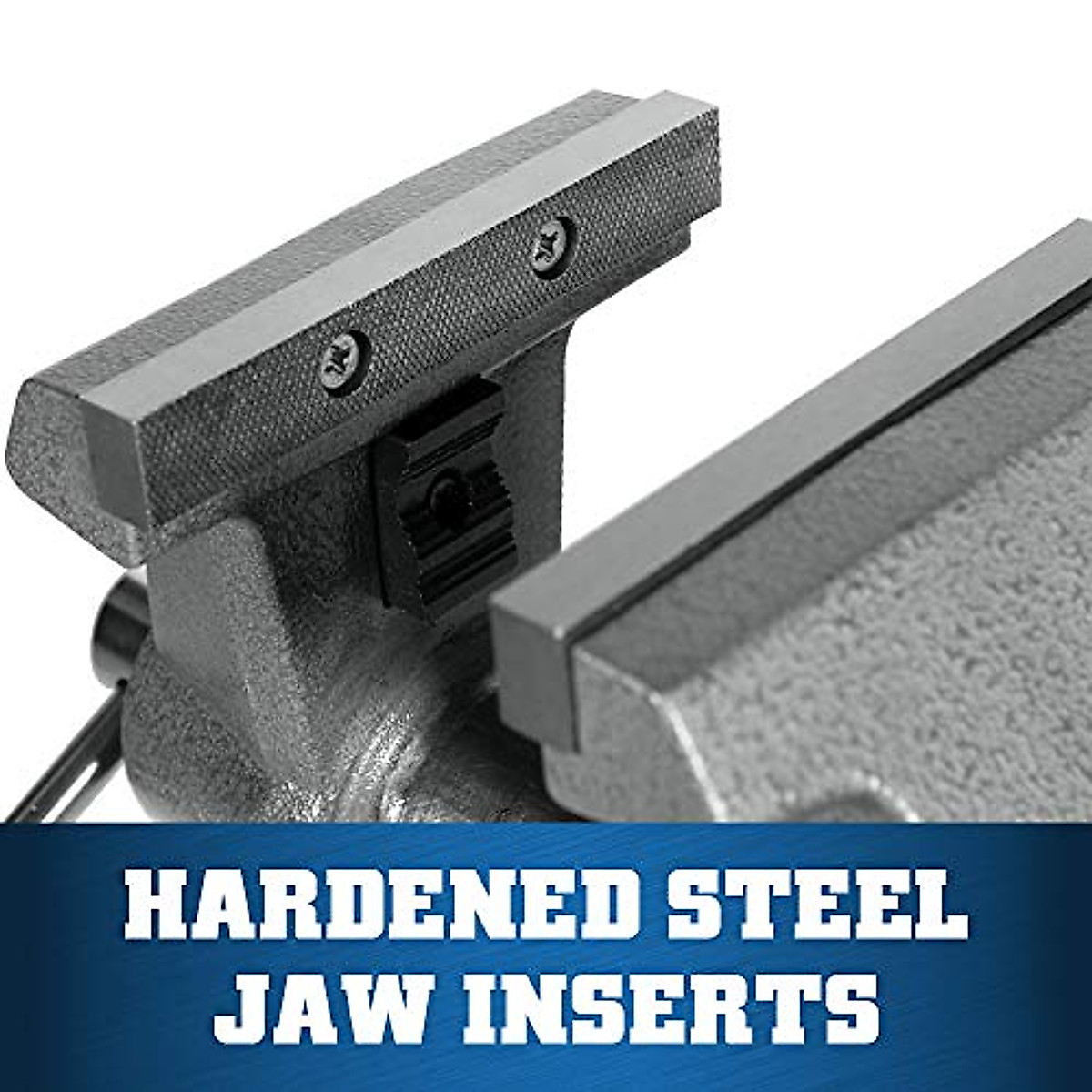 Wilton 865M Mechanics Pro Bench Vise, 6-1/2" Jaw Width, 6" Jaw Opening, 4-3/8' Throat (28812)