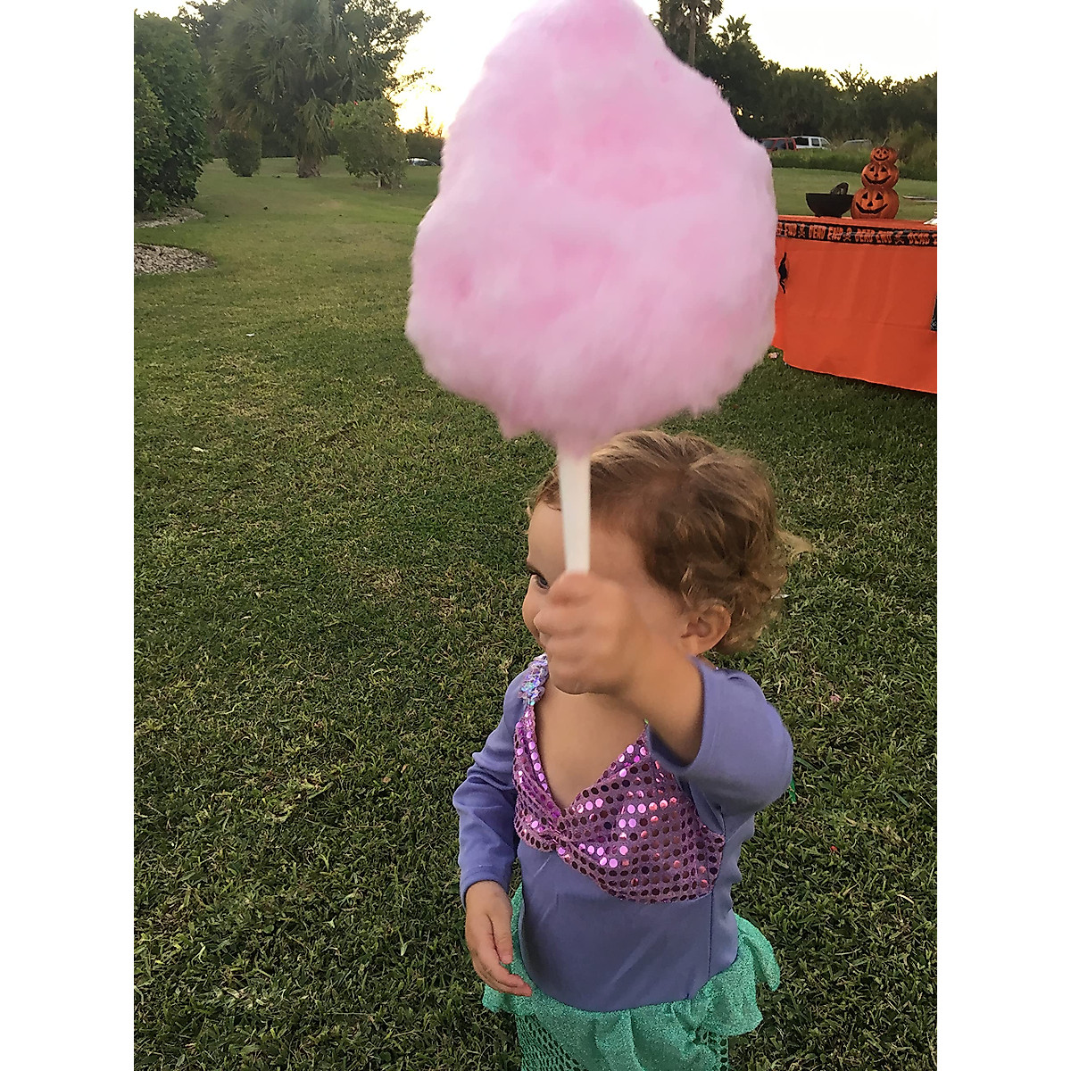 Eco Craft Stix Cotton Candy Cones. Paper Cones. Premium White Paper Cotton Candy Cones. Pack of 100 Count.