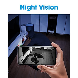 Kestanlora Hidden Camera Smoke Detector WiFi Spy Camera Hidden Cameras HD 1080P Wireless Small Camera with Night Vision and Motion Detection Spy Cameras for Home Security Nanny Cams