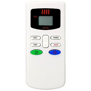 Replacement for Lasko Space Heater Remote Control 2033624A 2033624 FH515 FH610 FH620 FH500 Tower Fan