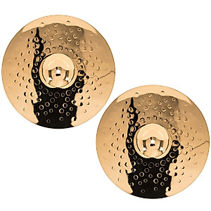Meinl 14" Powerful Hihat (Hi Hat) Cymbal Pair - Classics Custom Brilliant - Made in Germany, 2-YEAR WARRANTY (CC14PH-B)