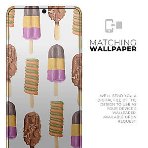 DesignSkinz Yummy Galore Ice Cream Treats Protective Vinyl Decal Wrap Skin Cover Compatible with The Samsung Galaxy S20 (Screen Trim & Back Glass Skin)