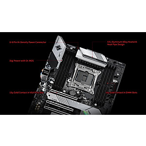 ASRock Intel X299 Chipset ATX Motherboard X299 Steel Legend