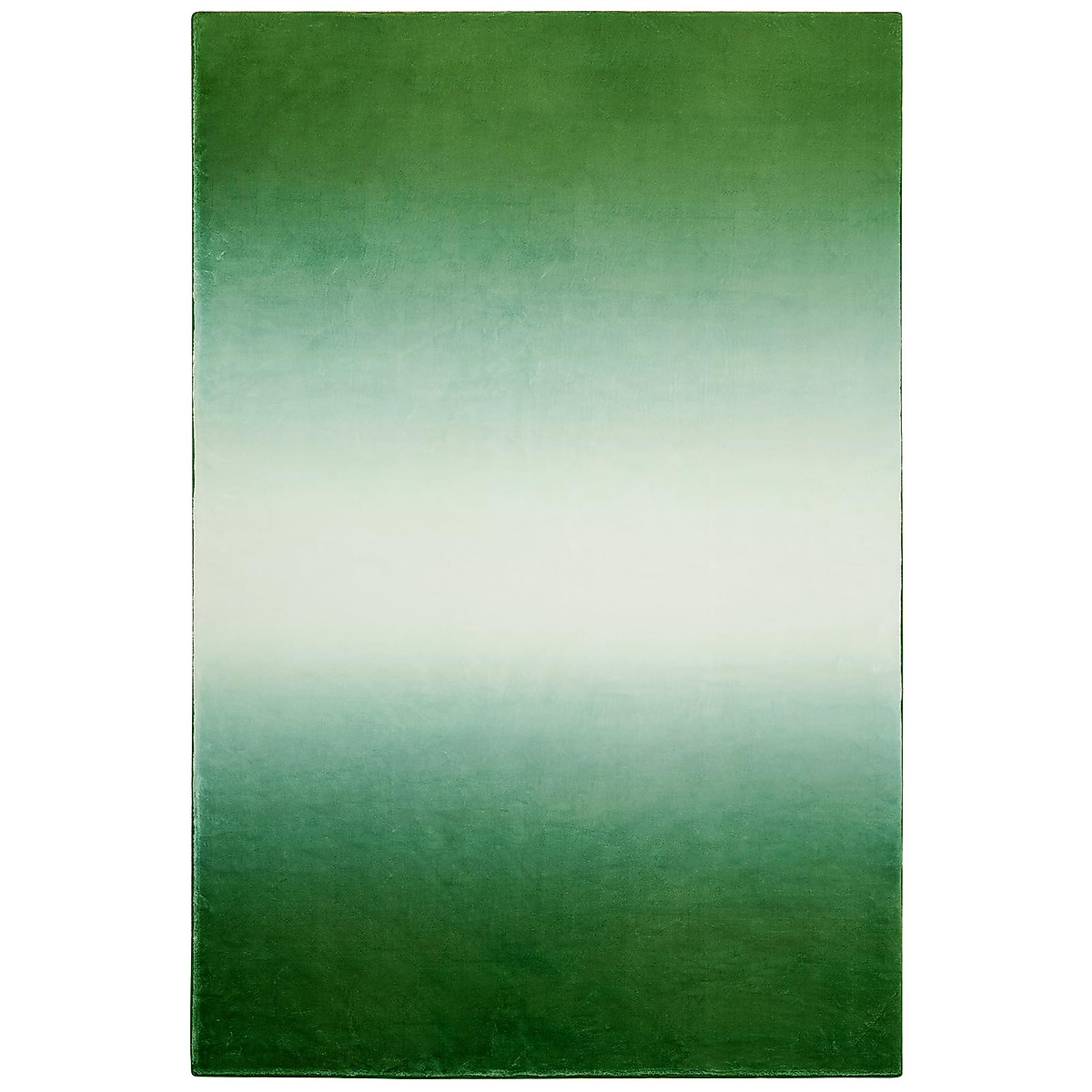 Przemy Washable Rugs for Bedroom Living Room, 4x6 Green Memory Foam Area Rug, Soft Modern Indoor Carpet for Kids Room Dorm Nursery Bedside Play Mat Home Decor