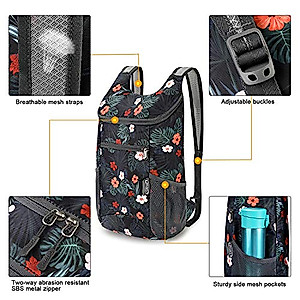 G4Free Lightweight Packable Hiking Backpack for Men Women Small Hiking Daypacks Foldable Shoulder Pack Casual Outdoor Bag
