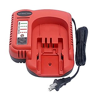 Biswaye 9.6V-18V-24V Battery Fast Charger BDFC240 Compatible with Black & Decker 18V 24V 14.4V 12V 9.6V Slide Battery HPB18-OPE HPB18 HPB14 HPB12 HPB96 244760-00 A1718 FS180BX FS18C