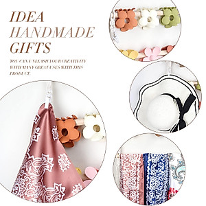 Hair Claw Clip Organizer,Hanging Hair Clip Holder and Storage for Women Girls,Claw Clip Hanger Home Decor for Wall,Door,Closet(Boho)