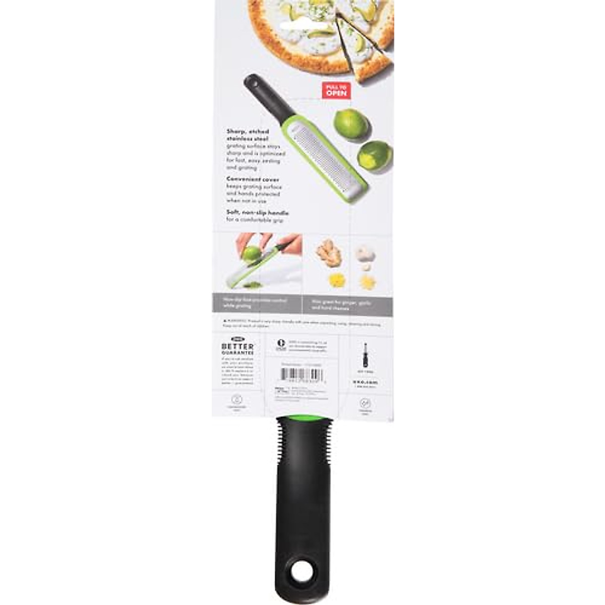 OXO Good Grips Etched Zester and Grater Green