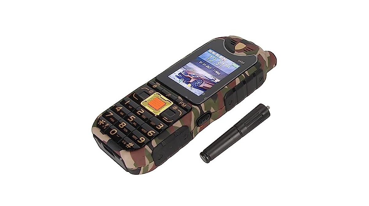 Yunseity Unlocked Button Phone for Seniors - Long Battery & Easy Use
