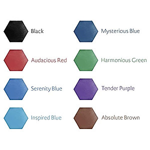 Waterman Fountain Pen Ink Cartridges, Short 'International', Harmonious Green, 6 Count