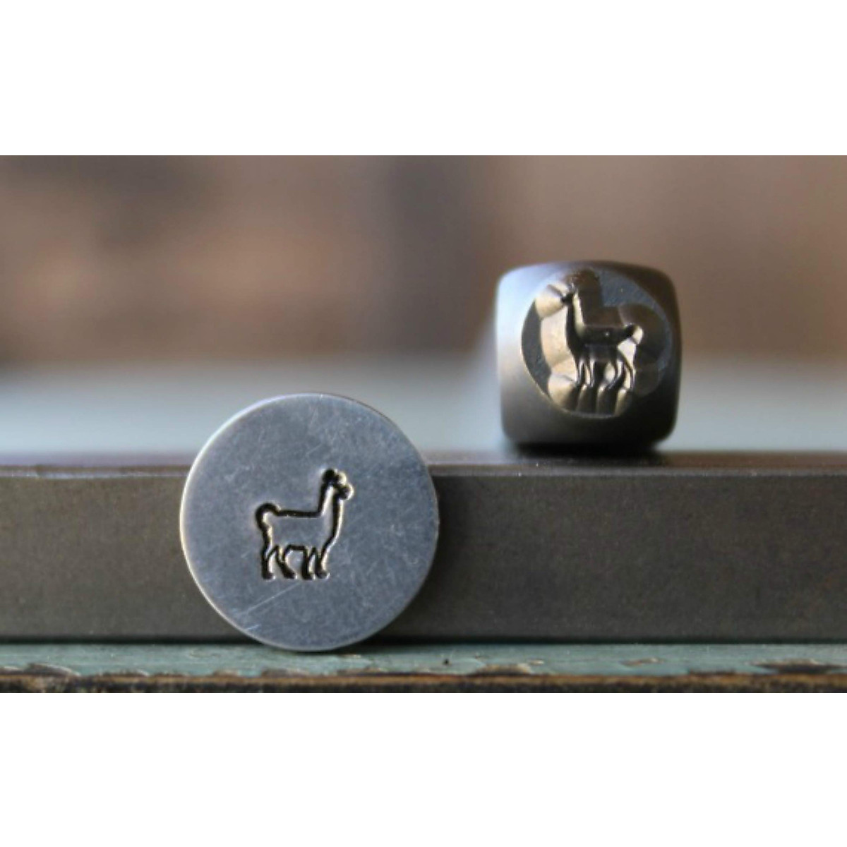 5mm Llama Metal Punch Design Stamp - Supply Guy - CH-219
