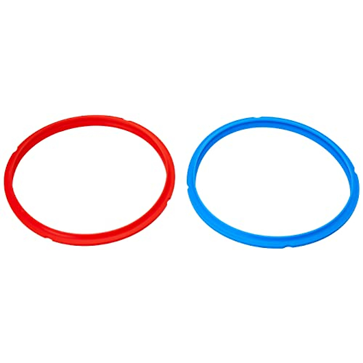 Instant Pot Tempered Glass lid – 9 in. (23 cm) - 6 Quart & Instant Pot Sealing Rings – 2-Pack, 6 Quart