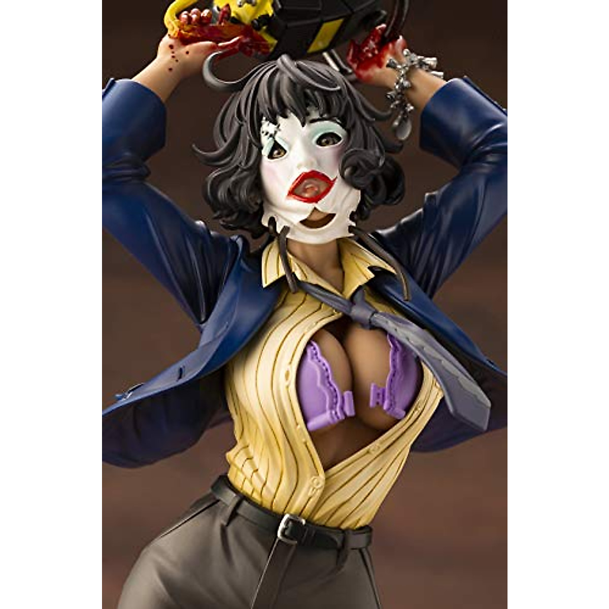 Kotobukiya Texas Chainsaw Massacre: Leatherface (Dance Version) Bishoujo Statue, Multicolor