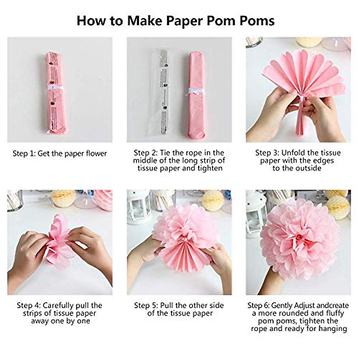 Rose Gold Baby Shower Decorations for Girl Pink Gold It’s A Girl Baby Shower Banner Rose Gold OH Baby Foil Letter Balloons Rose Gold Foil Fringe Curtains Tissue Pom Poms Honeycomb Balls by HappyField