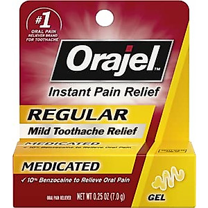 Orajel Gel Regular 0.25 oz.
