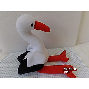 Beanie Babies Baby Ty Stilts Stork Bird w/ Tag ^G#fbhre-h4 8rdsf-tg1334286
