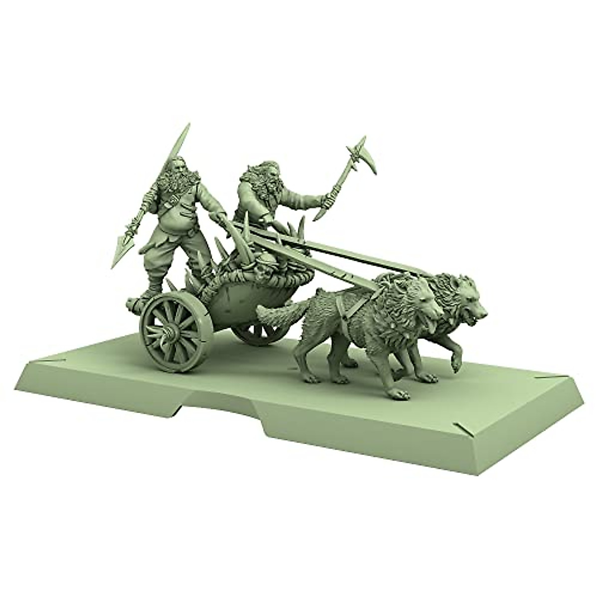 CMON A Song of Ice and Fire Tabletop Miniatures Frozen Shore Chariots Unit Box | Strategy Game for Teens and Adults | Ages 14+ | 2+ Players | Average Playtime 45-60 Minutes | Made