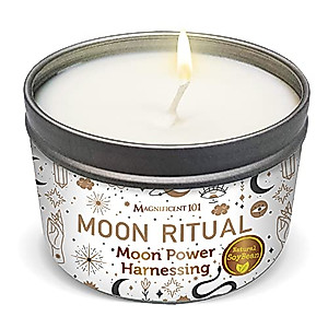 Magnificent 101 Moon Ritual Tin Candle 6oz