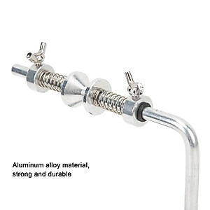 Fishing Line Spooler, Portable Adjustable Aluminum Fish Line Winding Tool Machine Spool with Sucking Cup