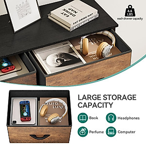 YITAHOME 10 Drawer Dresser - Fabric Storage Tower, Organizer Unit for Bedroom, Living Room, Hallway, Closets