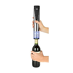 Kalorik Wine Opener and Preserver, Medium, Gray