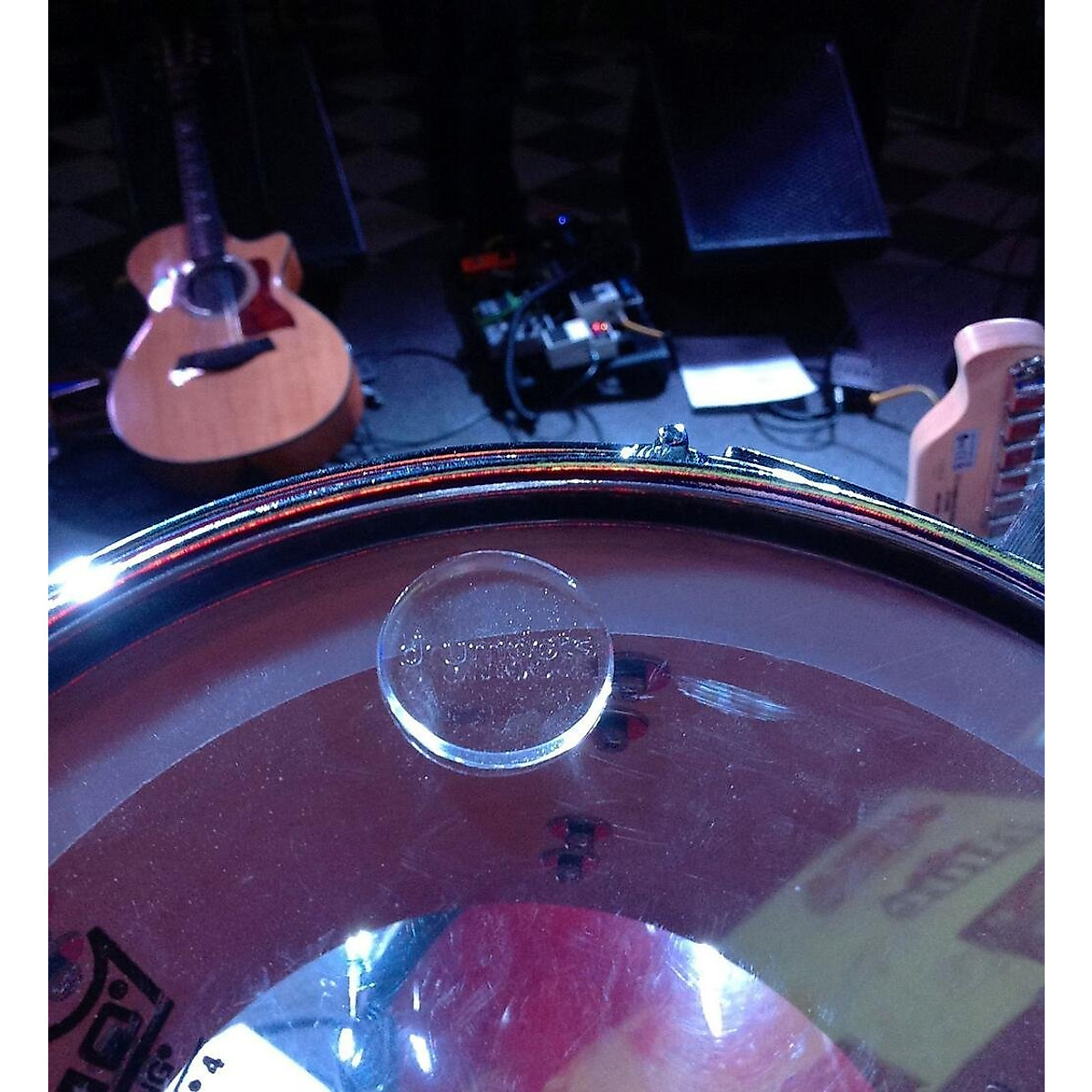 Drumdots - Drum Dampening Control that Reduces the Over-Ring Without Changing the Tone of your Drum - 2 Pack