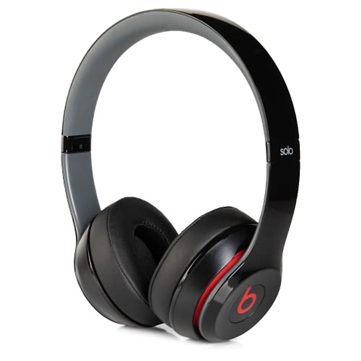 WC Extra Thick Replacement Earpads for Beats Solo 2 & 3 by Wicked Cushions - Ear Pads for Beats Solo 2 & 3 Wireless ON-Ear Headphones - Soft Leather, Luxury Memory Foam, Strong Adhesive | Black