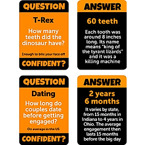 CONFIDENT? Board Game | Great Group Party Game for Family Game Night | Trivia with a Twist for Adults, Kids & Teens | Ages 8+ | 2-30 Players | Average Playtime 30 Minutes | Made by Confident Games