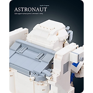 Nifeliz Home Universe Exploring Space Astronaut Building Block Kit, Educational DIY Spaceman Building Block Assembly Construction Toy, Gift for Adults and Teens, New 2023 (1515 pcs)