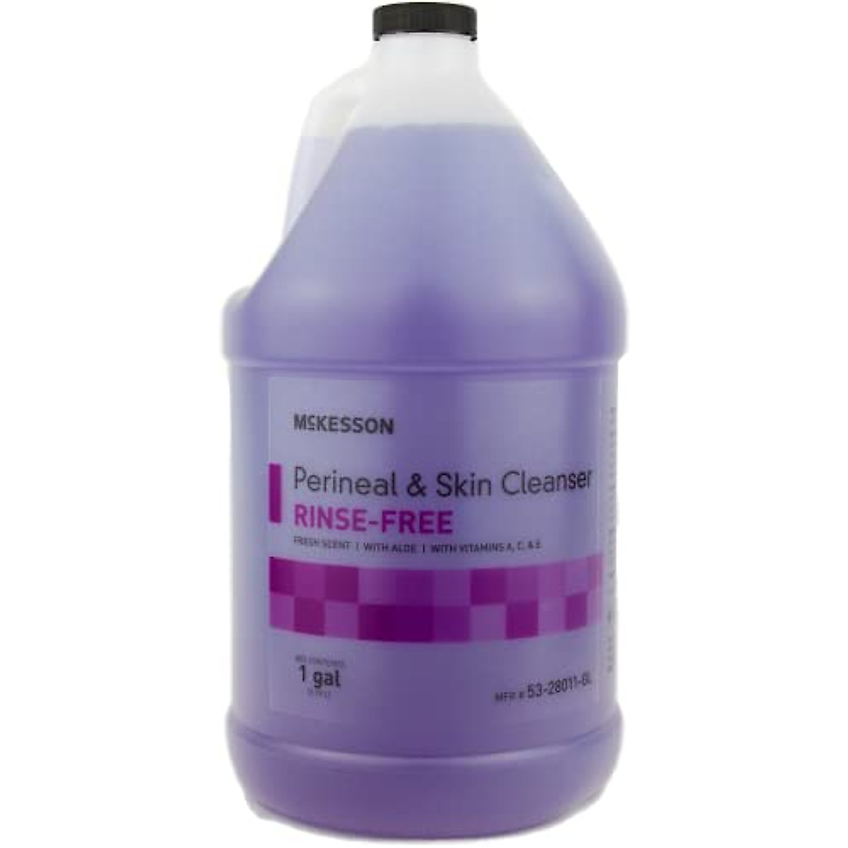 McKesson Perineal Wash Rinse-Free Cleanser, 1 Gallon Refill Bottle