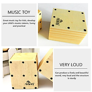 ERINGOGO Music Box Funny Music Toy Instrument Plaything Musical Instrument Toy Early Education Toy Musical Plaything Percussion Plaything Educational Toy Musical Toy Sand Hammer Toy