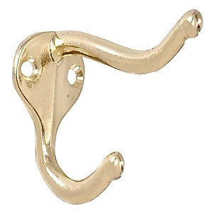 Brass Plated - Coat & Hat Hooks