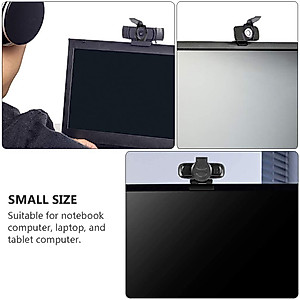 SOLUSTRE 6 Pcs Lens Cover Laptop Camera Cover Slide? Privacy Webcam Cover Computer Computadora Laptop Webcam Cover Portable Charger Desktop Laptop Webcam Protective Cover USB Lapdesk Abs