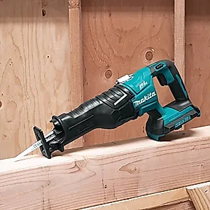 Makita XRJ06Z 18V X2 LXT Lithium-Ion (36V) Brushless Cordless Recipro Saw, Teal, 5.5 x 19 x 8 inches