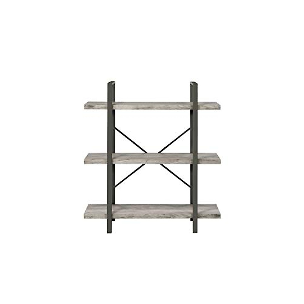 Coaster Furniture Bookcase Grey Driftwood and Gunmetal 805815