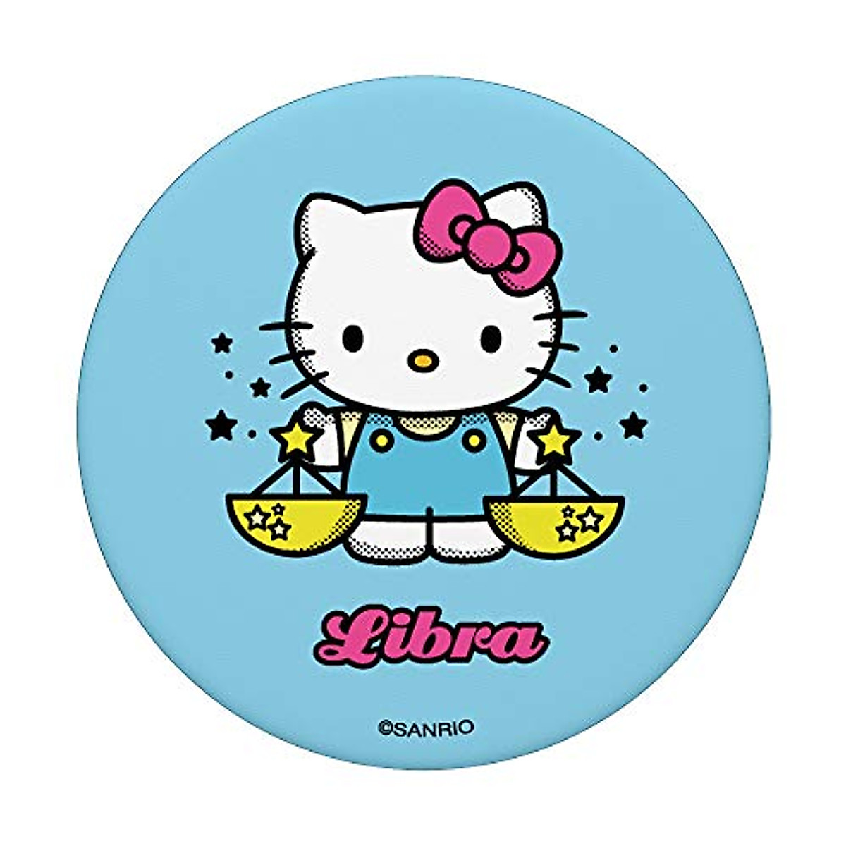 Hello Kitty Zodiac Libra PopSockets PopGrip: Swappable Grip for Phones & Tablets
