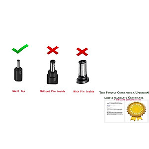 UpBright 14V AC/DC Adapter Compatible with Brightech Scorpion Car Jump Starter Cobra CPP 8000 JumPack GO CPP8000GO CPP 7500 CPP 7510 CPP 12000 mPower Plus SAPB14014US 410-5110F-2 Power Battery Charger
