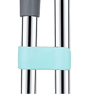 SELPONT tpan Set Broom with Dustpan Combo Set Extendable Long Handle Brooms for Floor Cleaning Upright Standing Dustpans with Teeth Lightweight Dust pan and Brush Combo for Indoor Outdoor