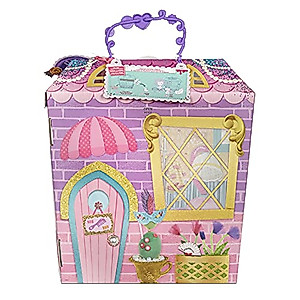 Lalaloopsy Silly Hair Doll - Confetti Carnivale with Pet Cat, 13" Masquerade Ball Party Theme Hair Styling Doll with Pink Hair & 11 Accessories in Reusable Salon Package playset, for Ages 3-103