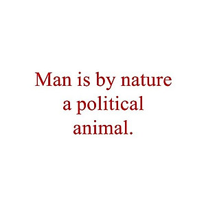 CafePress Man Is By Nature A Political Animal Mugs Ceramic Coffee Mug, Tea Cup 11 oz