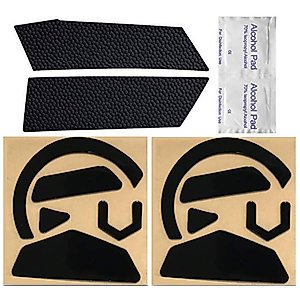 Quartet trade Mouse Skatez/Mouse Feet for Logitech G502 Lightspeed Wireless Gaming Mouse（ 2 in 1 Mouse Feet + Mouse Anti-Slip Tape ）