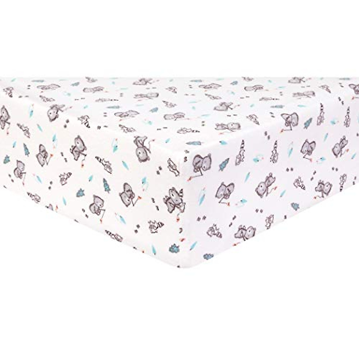 Trend Lab Gone Fishing 3 Piece Crib Bedding Set, Gender-Neutral Color Palette, Includes Quilt, Fitted Crib Sheet and Skirt