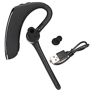 Ear Hanging Headphones, Bluetooth Headphones F910 Wireless Wrap Around Earphones Bluetooth 5.0 Single Ear Business Headphones with Noise Cancelling Microphone, Stylish Open Ear Headphones