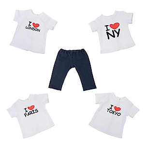 Adora Amazon Exclusive - 18” Girl Doll Clothes and Accessories Set Includes Jet-Set Luggage, White Shirts, Passport & Cellphone, Stylish Outfit and White Slip on Sneakers