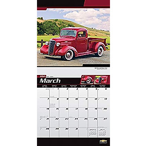 Classic Chevy Pickups 2021 Calendar: Foil Stamped Cover