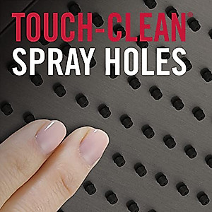 Delta Faucet Single-Spray Touch-Clean Shower Head, Chrome RP38357