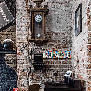 Bar Signs For Home Bar Decor Its 5 O'Clock Somewhere Sign Funny Metal Tin Sign Outdoor Bar Accessories Vintage Surfboard Decor Street Signs For Bedroom Bar Wall Decor Garage Decor It'S Five O'Clock