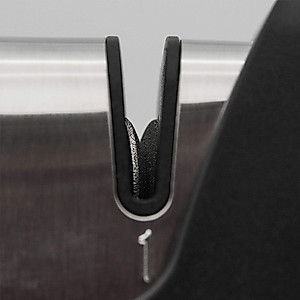 3 Nails Professional Knife Sharpeners Non-slip Base Sharp Stone Guided Disc with Diamond Coating Easy Grip, Plastic